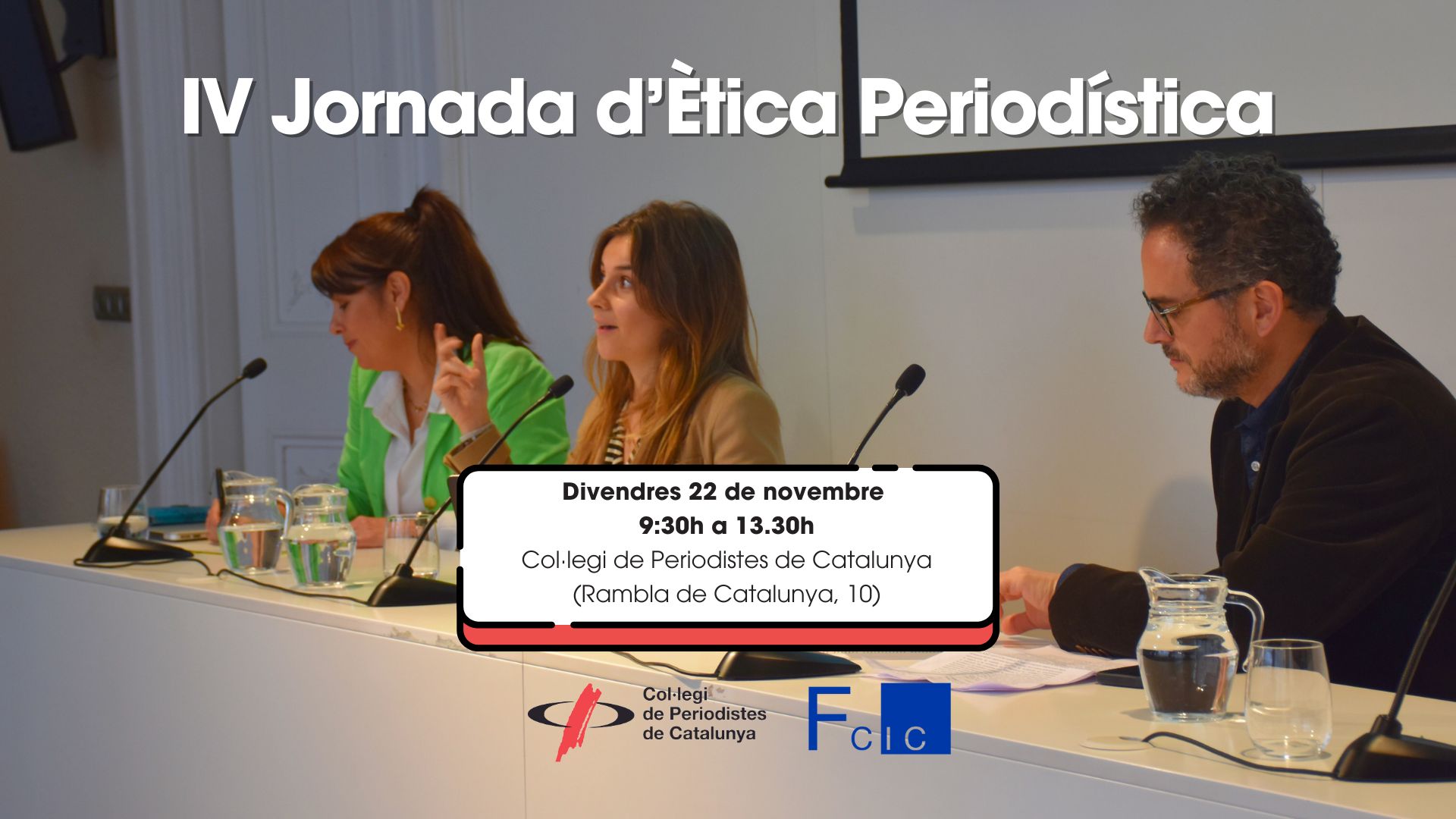 Explorando retos éticos en el periodismo: IV Jornada d’Ètica ...